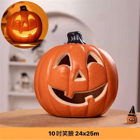 小院 現貨到貨 萬聖節 Halloween 南瓜燈 多種造型 南瓜 佈置 燈光 儀式感 節日 節慶 派對 活動 蝦皮購物