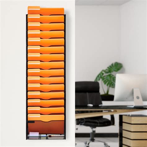 Vevor Wall Mount File Organizer — 16 Pockets For Office