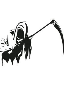 Free Printable Grim Reaper Stencils And Templates