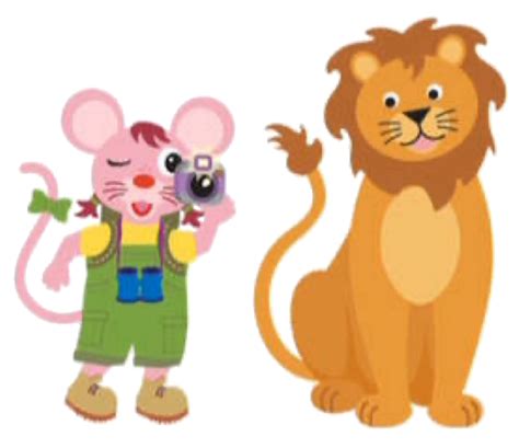 Violet Mouse And Roary The Lion Png By Collegeman1998 On Deviantart
