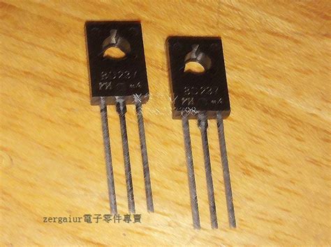 [已含稅]功率三極管 2a 100v好品質 Npn 功率電晶體 Bd237 封裝to 126 20個一拍 露天市集 全台最大的網路購物市集