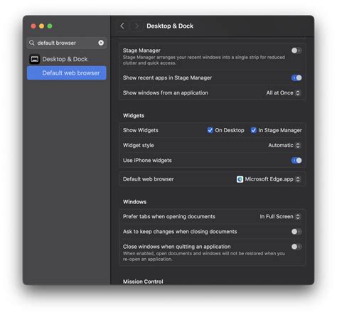 How To Make Microsoft Edge The Default Mac Web Browser