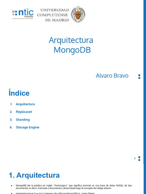 Módulo 2 Arquitectura Mongodb Pdf