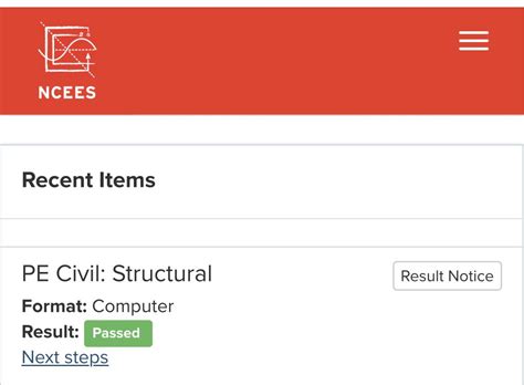 Passed The Pe Civil Structural R Pe Exam