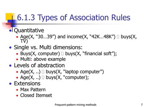 Ppt Mastering Frequent Pattern Mining Methods Powerpoint Presentation Id 9350879