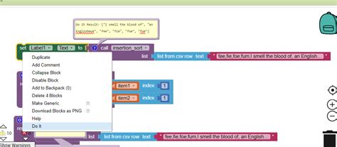 Read With Exact Filter Works On Columns Can It Also Work On Rows Mit App Inventor Help