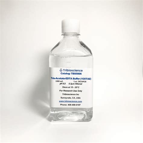 Tris Acetate EDTA Buffer TAE Buffer X TBS Tribioscience