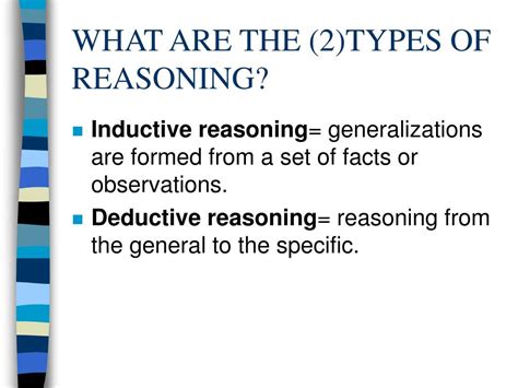Reasoning Meaning