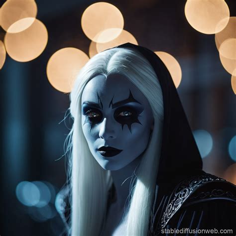A Drow Silhouette Stable Diffusion Online