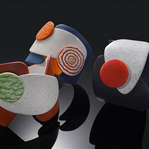 Polymer Clay PDF Tutorial Geometrical Rings Etsy