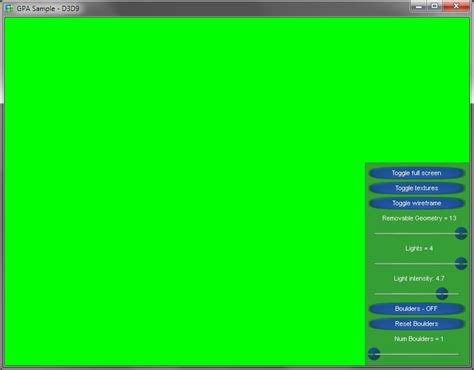 Simple Pixel Shader Intel Graphics Performance Analyzers
