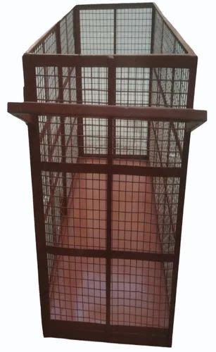 Mild Steel Trolley Wire Mesh Load Capacity Kg 300 Kg At ₹ 13000 In Faridabad