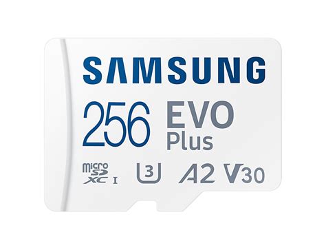 마이크로sd 메모리카드 Evo Plus 256 Gb 화이트 Mb Mc256sakr Samsung 대한민국