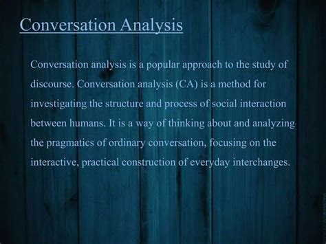Pragmatics Conversation And Preference Structure Pptx