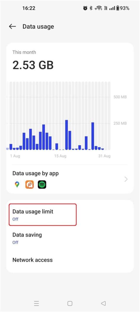 How To Check Data Usage On Your Android Device Android Authority