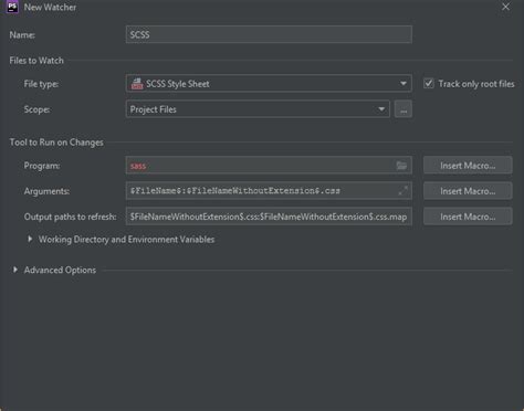 Nodejs Как настроить Sass в Phpstorm с Nodejs Stack Overflow на