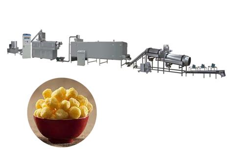 Puffed Snacks Processing Plant