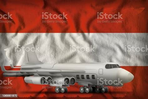오스트리아 국가 플래그 배경에 폭격기입니다 3 차원 일러스트 레이 션 군용 항공기에 대한 스톡 사진 및 기타 이미지 군용 항공기 그림자 기 Istock