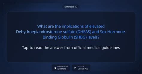 What Are The Implications Of Elevated Dehydroepiandrosterone Sulfate