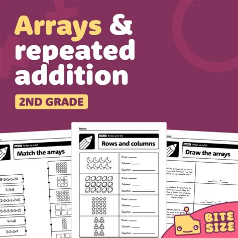 Arrays And Repeated Addition Worksheets 2oac4 Printable Pdf That