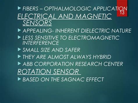 Optical Sensors And Their Applications Ppt