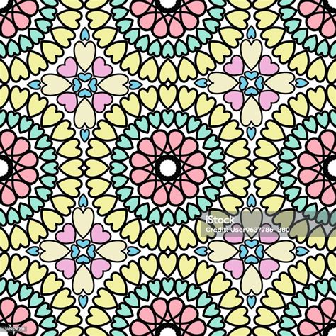 럭셔리 전통 장식 디자인 현대적인 이음새가 없는 꽃 패턴 벡터 일러스트레이션 인테리어 인쇄 디자인 웹 및 섬유 디자인 0명에 대한 스톡 벡터 아트 및 기타 이미지 Istock