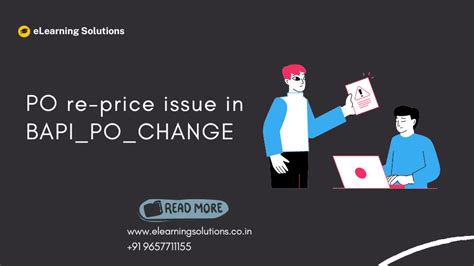 PO Re Price Issue In BAPI PO CHANGE ELearning Solutions