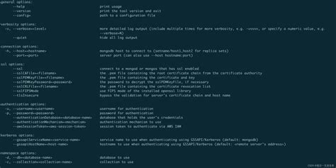 Mongodb通过mongoexport命令导出数据 阿里云开发者社区