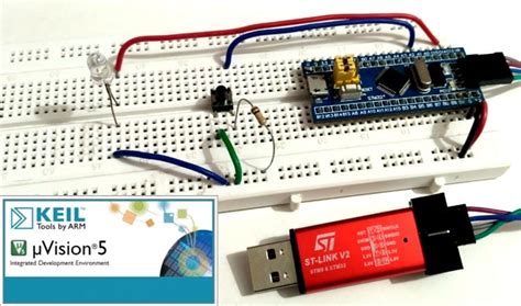 Programming Stm32f103c8 Using Keil Uvision And Stm32cubemx