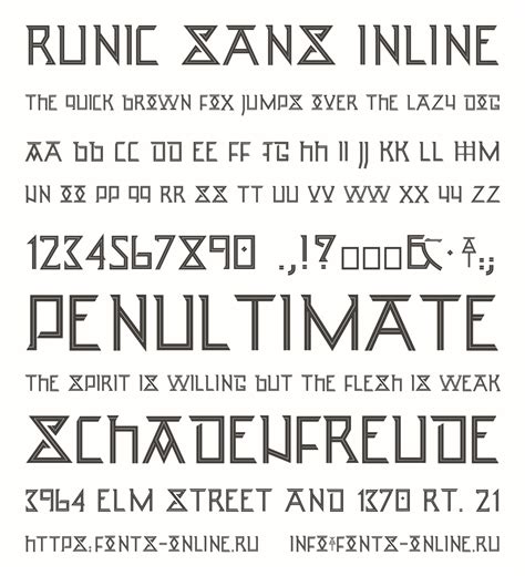Runic Sans Download Premium Font