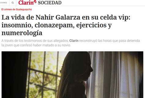 El Caso Nahir Galarza Y La Rienda Suelta Al Machismo Violento
