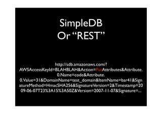 SimpleDb An Introduction PPT