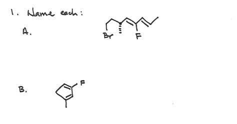Solved 1 Name Each A