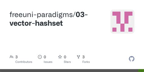 GitHub Freeuni Paradigms Vector Hashset