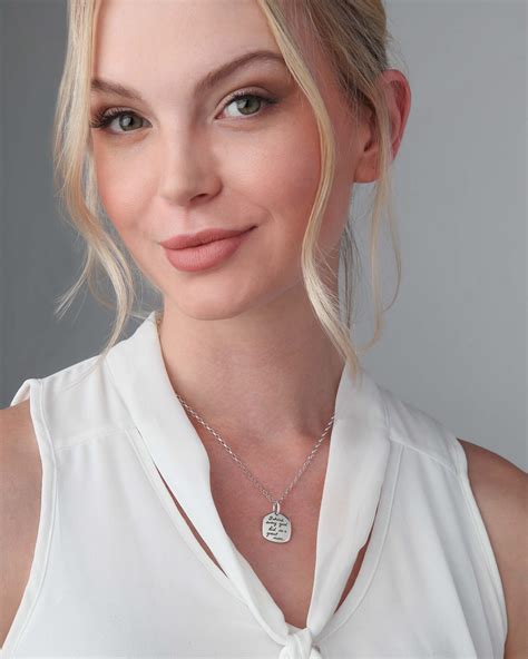 A Great Mom Necklace Sterling Silver Engraved Necklace Bb Becker