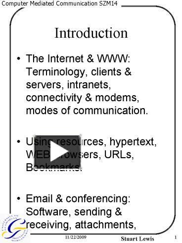 PPT The Internet PowerPoint Presentation Free To View Id F F YTkyM