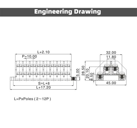 High Power Connection Terminal Connector Terminal Block High Quality High Power Connection