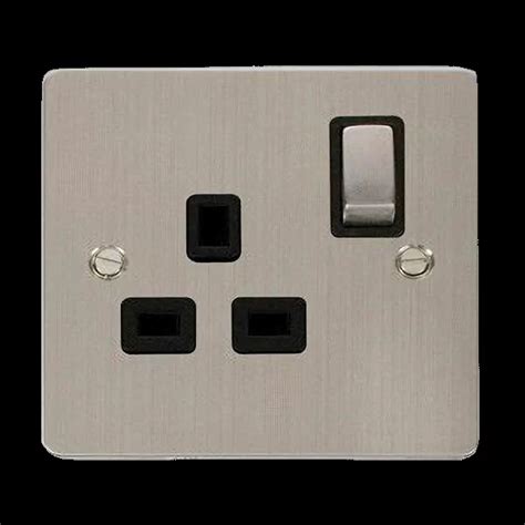 Scolmore FPSS535BK Decorative Sockets Accessories Shop4 Electrical