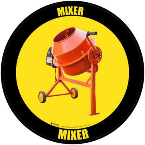 Mixer Floor Sign Comprehensive Safety Signs And Labels For Every