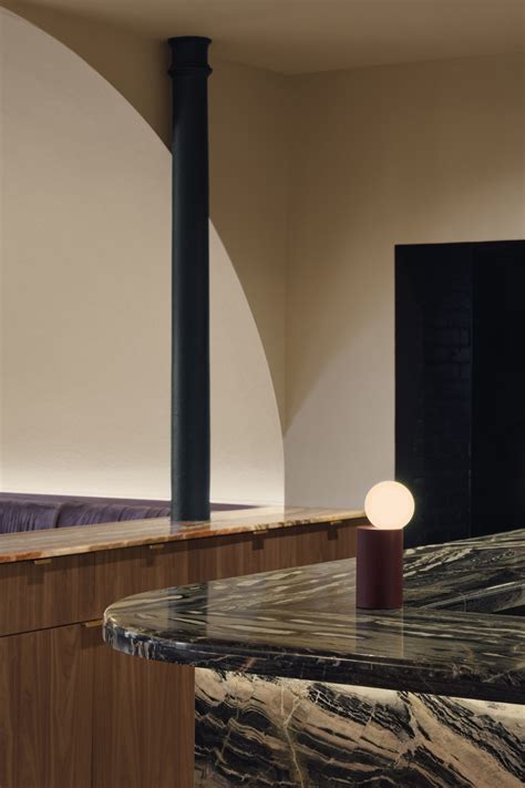 Ivy Studio Installs Colourful Marbles In Montreals Hayat Restaurant