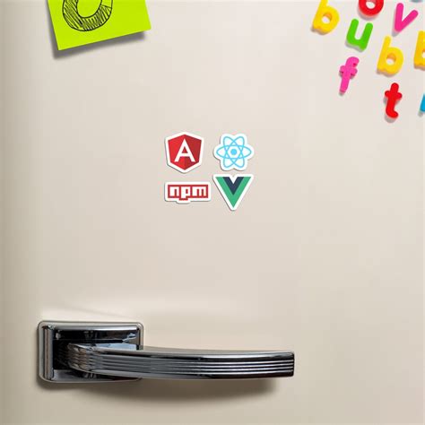 Frontend Developer Pack Angular Reactjs Npm Vuejs Sticker For Sale By Hilalhk Redbubble