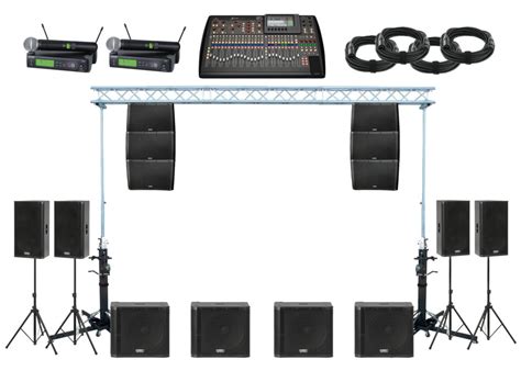 Line Array Audio Rental Detroit DJ Entertainment LLC