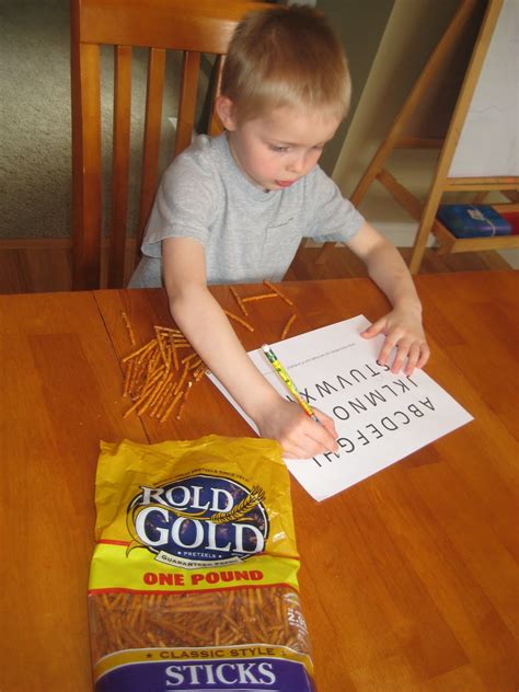 Relentlessly Fun Deceptively Educational Pretzel Letters