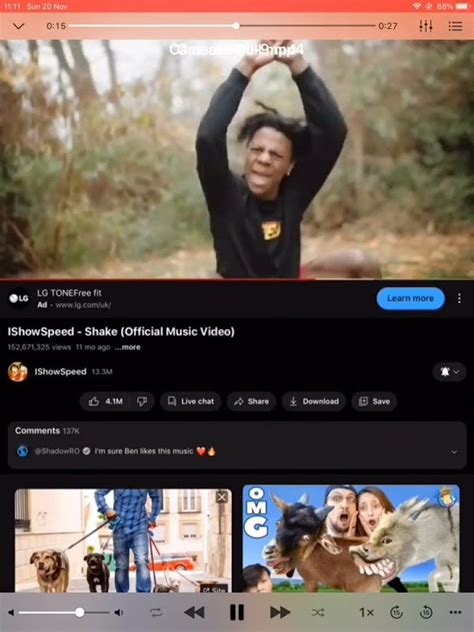 Ishowspeed Shake Bass Boost Youtube