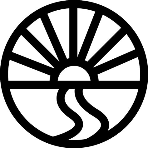 Sunset Vector SVG Icon SVG Repo
