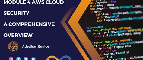 Module 4 Aws Cloud Security A Comprehensive Overview Dev Community