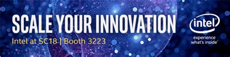 Hpc And Ai Convergence Take Center Stage For Intel At Sc18