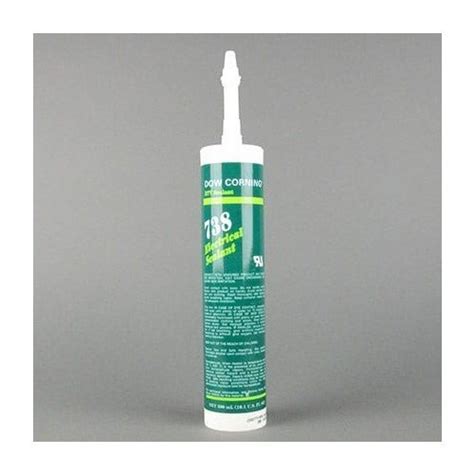 Dowsil Rtv 738 90 Ml 300 Ml Tube White Liquid Solvent Adhesive For