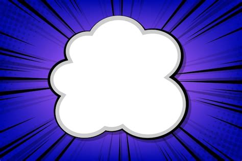 빈 만화 프레임 배경 템플릿 프리미엄 벡터