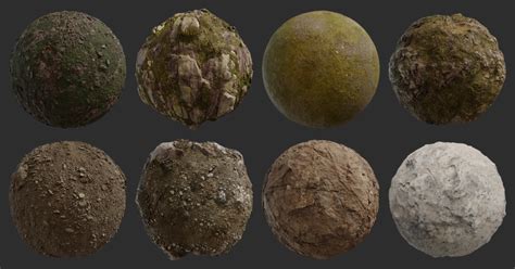 textures rock outdoor terrain poly haven